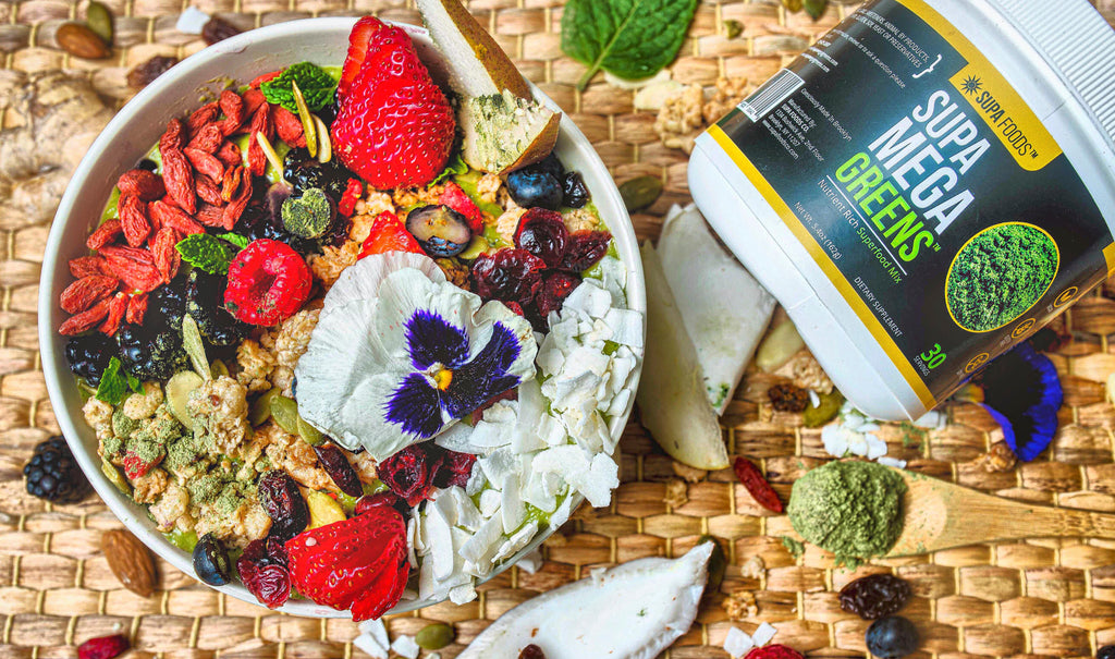 SUPA MEGA SMOOTHIE BOWL (By Lauren Von Der Pool) – Supa Mega Foods